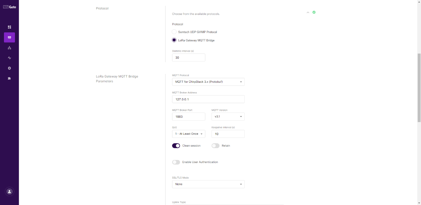 ChirpStack 配置示例 | 文档中心